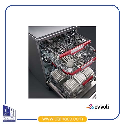 ماشین ظرفشویی ایوولی 14 نفره مدل EVDW | 153H – S/W - فروشگاه اینترنتی اوتانا